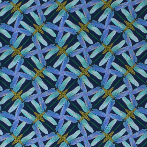 Dragonfly Fabric - Etsy