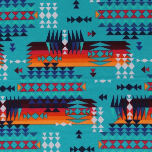 Aztec Flannel Fabric - Etsy