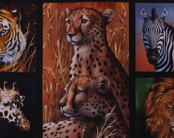 Safari Fabric Panel - Etsy