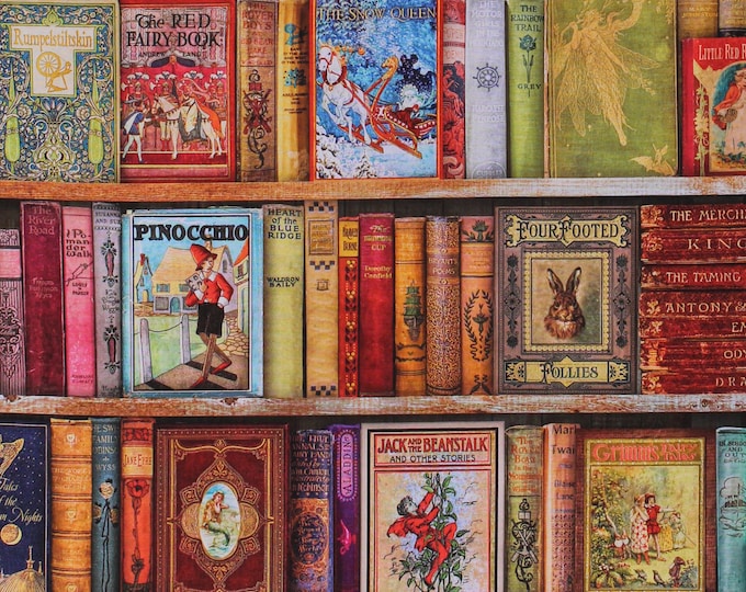 Cotton Library Books Classics Authentic Antique-look Book Covers ...