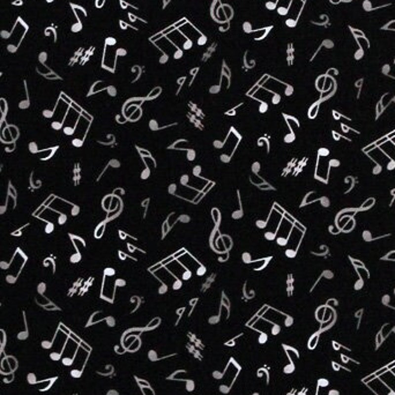 Music Note Fabric - Etsy