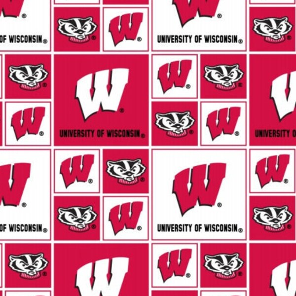 Wisconsin Badgers Print - Etsy