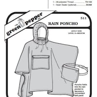 Rain Poncho - Etsy