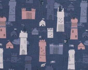 Medieval Castles Fabric 6 Medieval Kings and Castles by ...