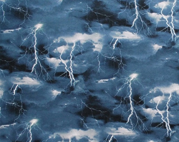 Thunder Storm Fabric Storm by Kostolom3000 Storm Cloud Rain Lightning ...