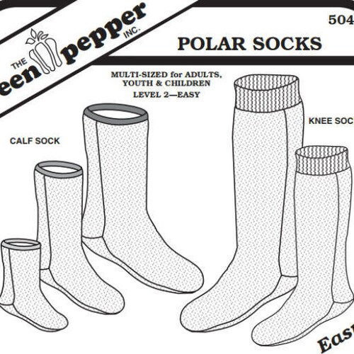 Green Pepper Pattern Fleece Polar Slippers Socks Booties for - Etsy