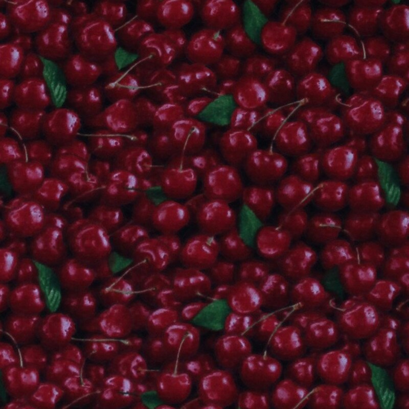 Cherry Fabric - Etsy