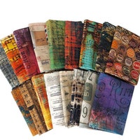 Typography in Parchment From Foundations by Tim Holtz for Freespirit ...