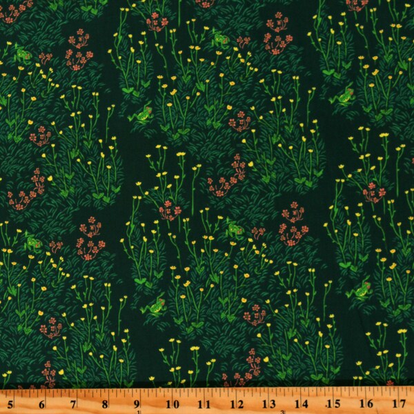 Heather Ross Frogs Fabric - Etsy