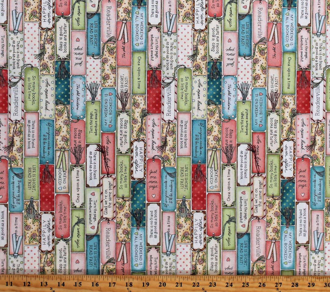 Cotton Bookmarks Reading Quotes Words Books Booklovers Bookworms ...
