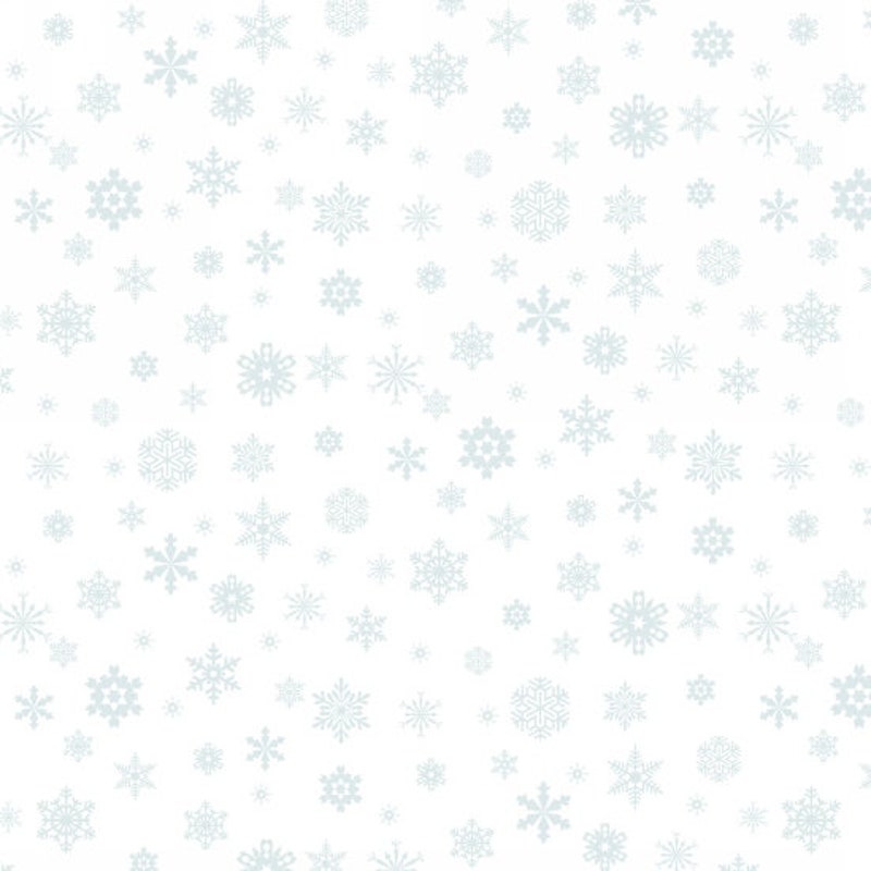 Snowflake Fabric - Etsy