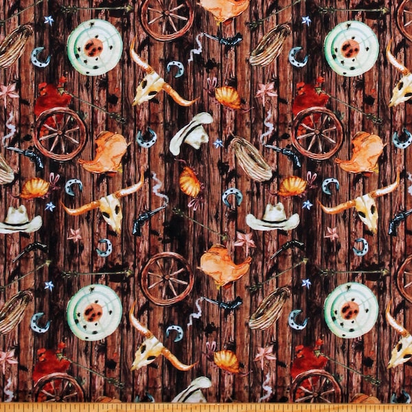 Western Fabric by the Yard - Etsy