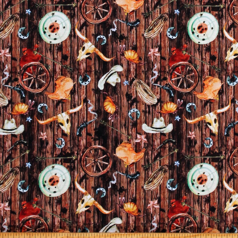 Western Fabric - Etsy