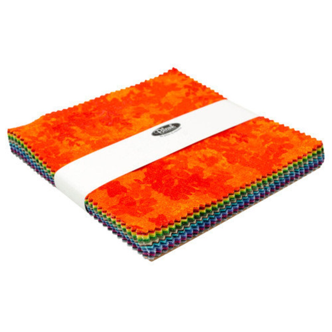 5" Charm Pack Squares - Verona Blank Quilting Co. Fabric Bundle Quilter ...