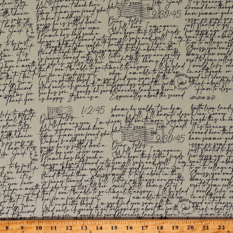 Script Fabric - Etsy