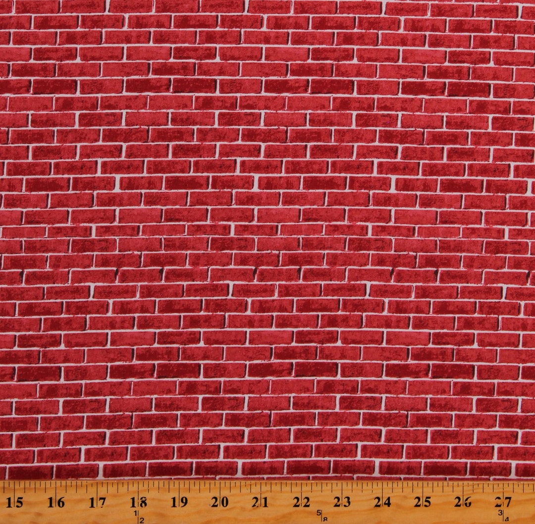 Cotton My Tools My Rules Bricks Stone Walls Landscapes Brick Red Cotton ...
