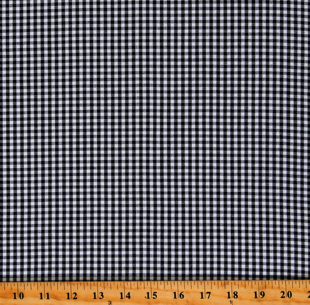 Cotton Carolina Gingham 1/8