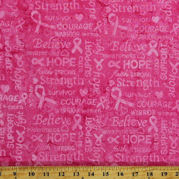 Breast Cancer Fabric - Etsy