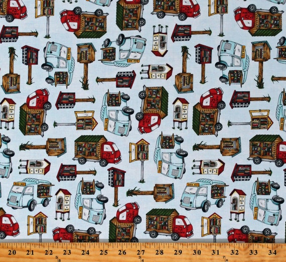 Cotton Free Little Library Book Exchanges Libraries Books - Etsy