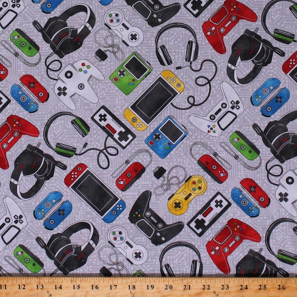 Video Game Fabric - Etsy