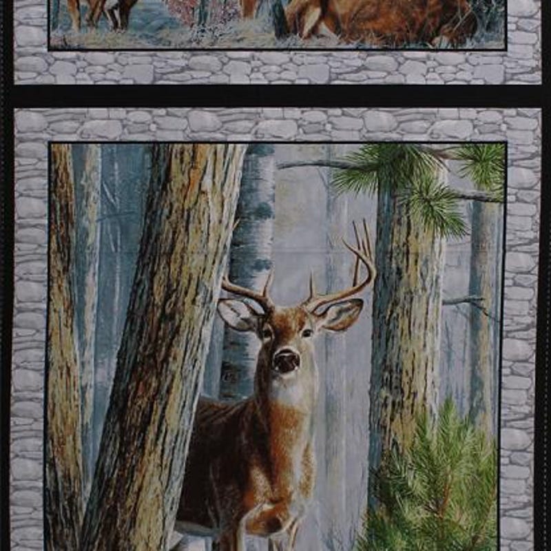 Deer Fabric - Etsy