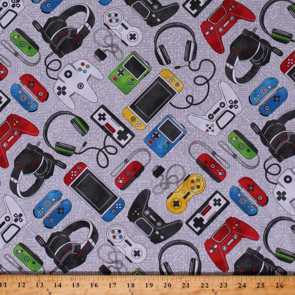Video Game Fabric - Etsy
