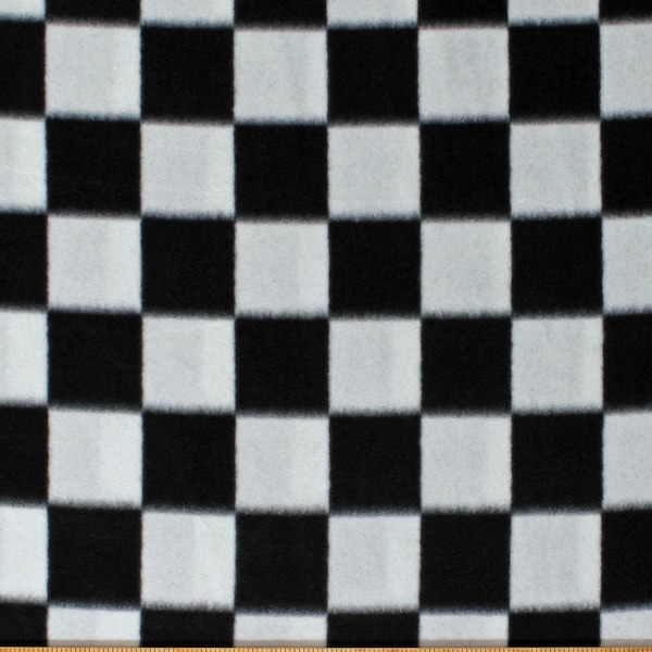 Black and White Checkered Fabric - Etsy