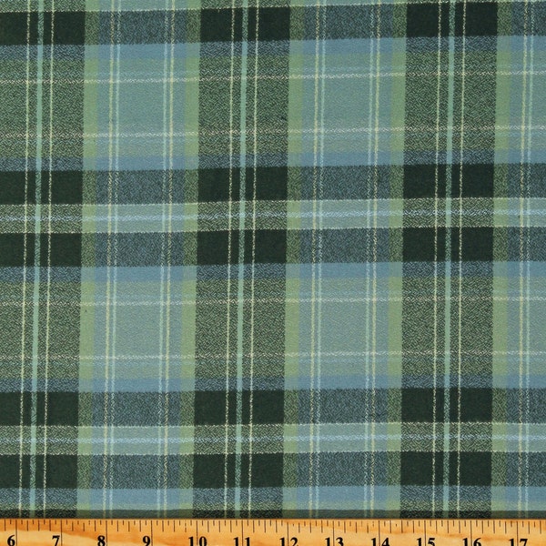 Green Plaid Flannel - Etsy