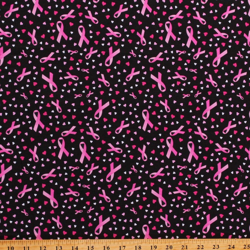 Breast Cancer Fabric - Etsy
