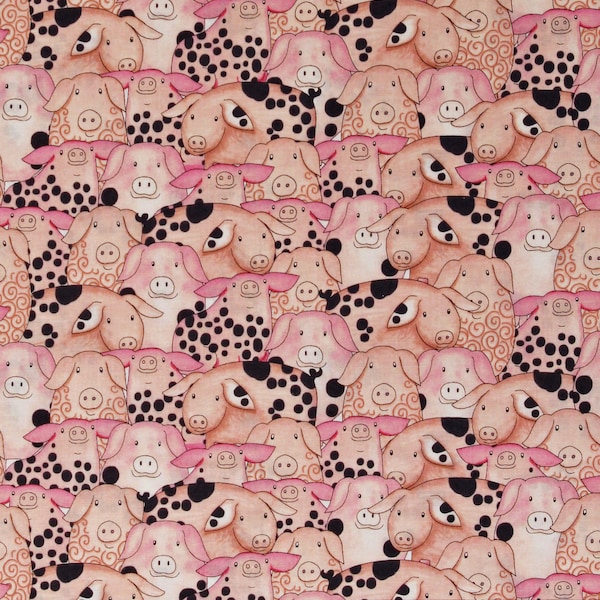 Pig Fabric - Etsy