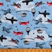 Gray Airplanes Fabric Paper Planes Grey by Elvelyckan Kids School Paper ...