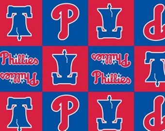 Philadelphia Phillies Fleece Fabric - Etsy