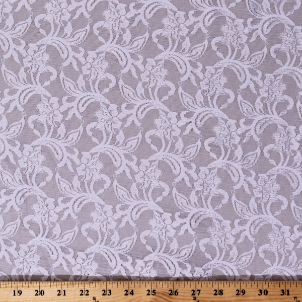 Floral Lace Fabric - Etsy