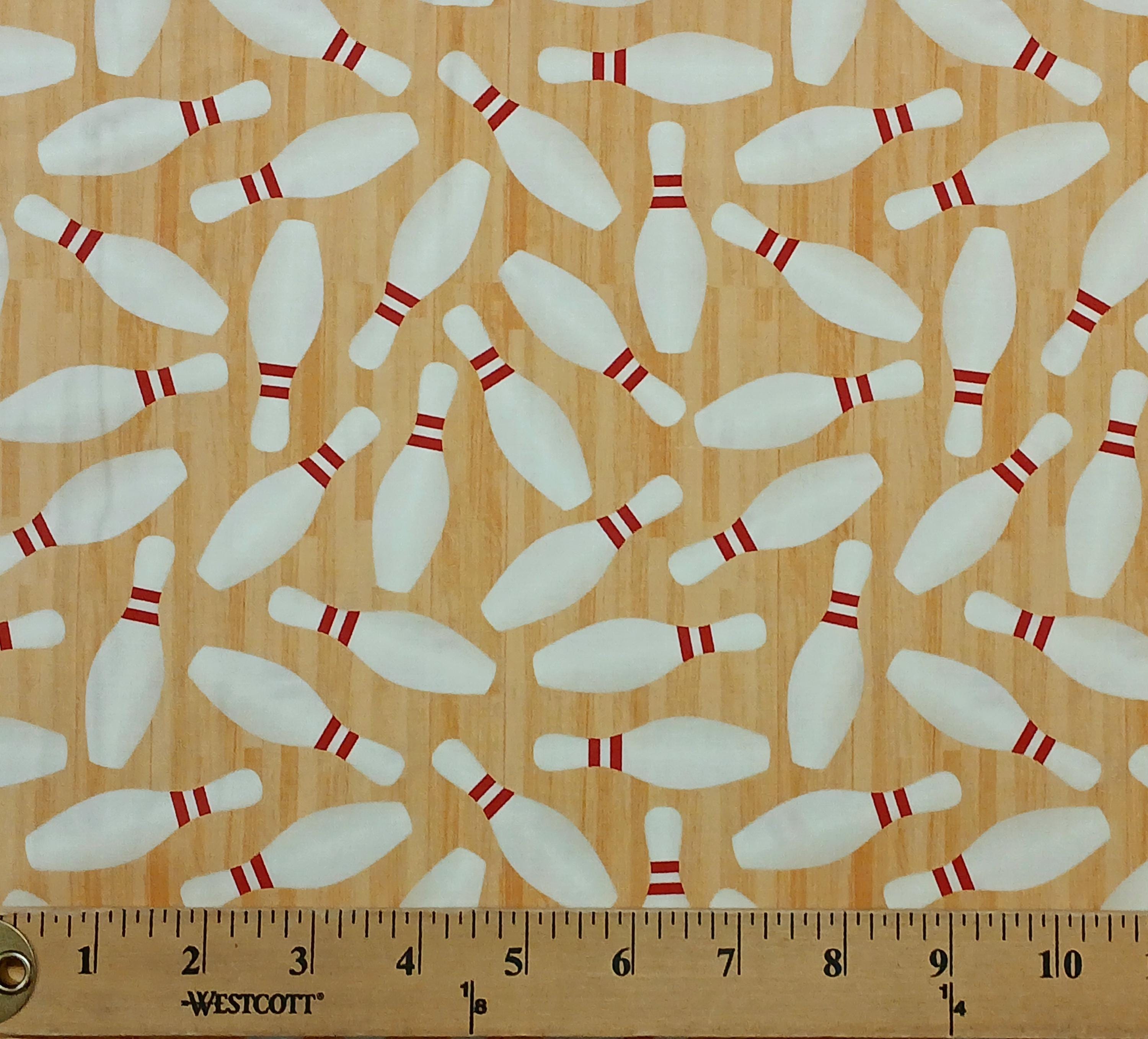 Cotton Super Sports Brown Bowling Pins Sports Game Paintbrush Studio ...