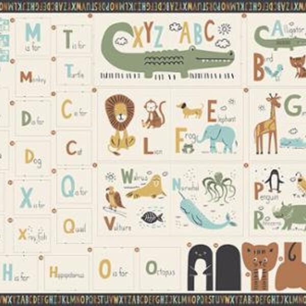 Children's Quilt Fabric Panels - Etsy