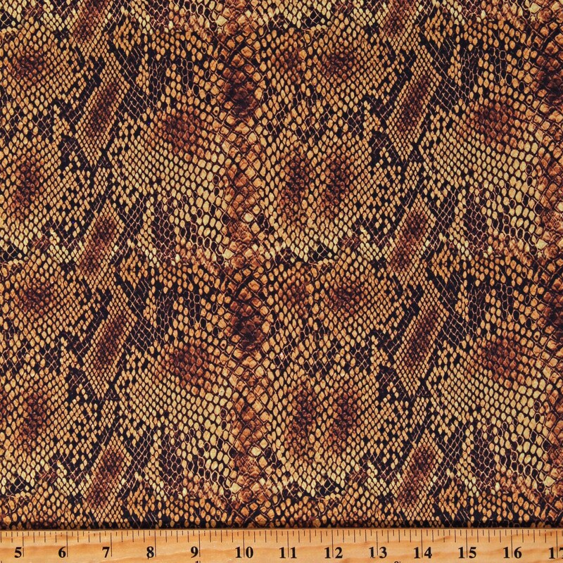 Snake Skin Fabric - Etsy