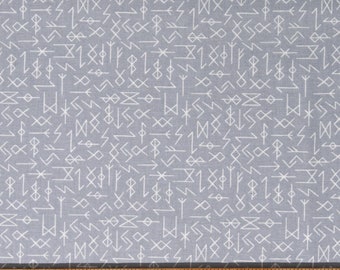 Rune Fabric Codex Runicus Orginal by Odinist Rune Lettering Parchment ...