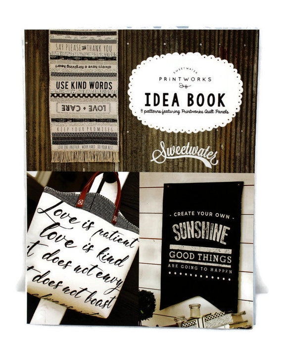 Printworks Idea Book 8 Patterns Featuring Printworks Quilt | Etsy