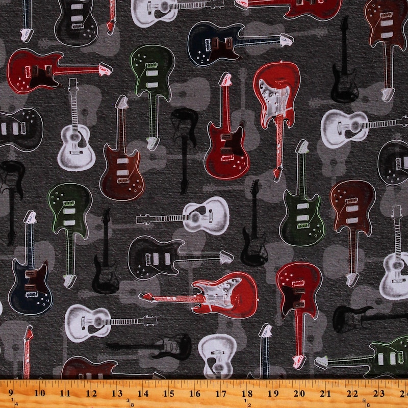 Guitar Quilt - Etsy