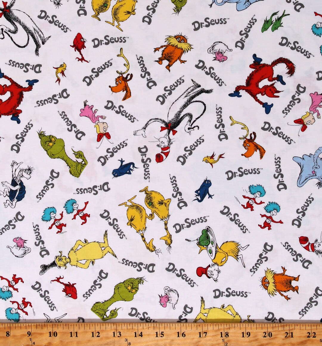 Cotton Celebration Dr. Seuss Books Movies Kids Children Characters ...