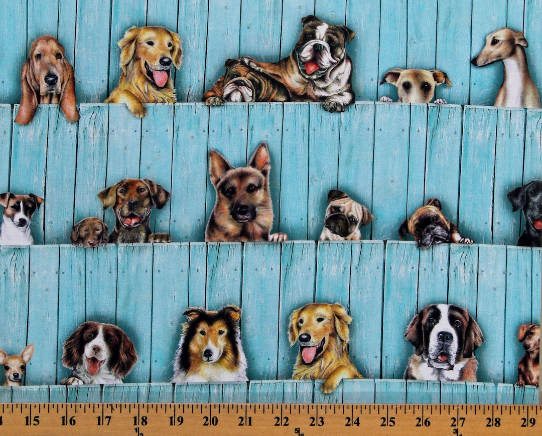 Cotton Dogs Puppies Puppy Fence Animals Pets Whiskers & Tails Digital ...