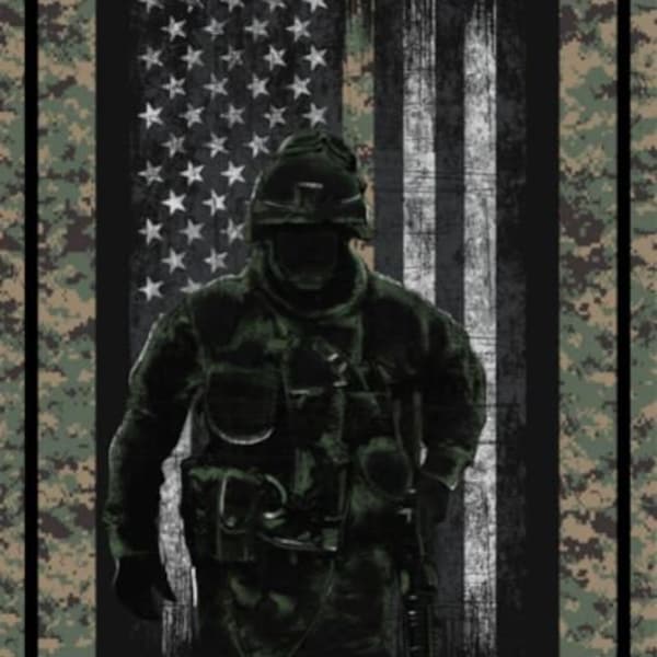 Military Quilt Panel - Etsy