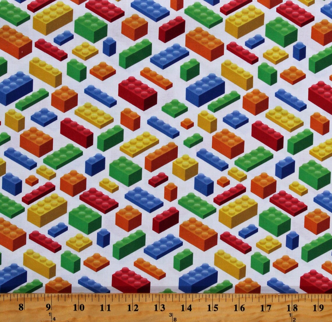 Cotton Building Primary Colors Blocks Construction Toy Bricks - Etsy