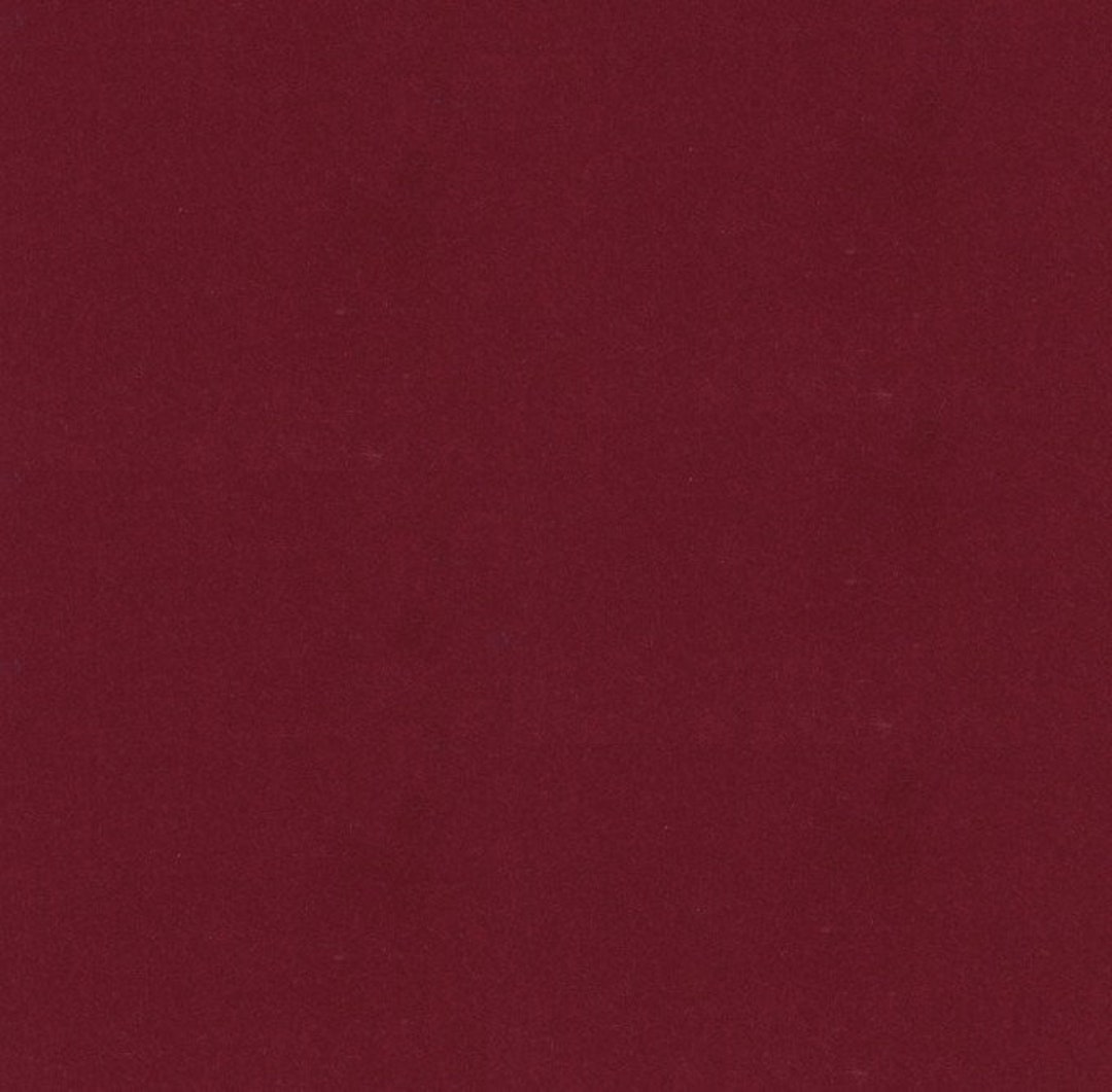 Velveteen Wine Red 44" Wide Cotton Velveteen Fabric by the Yard (78910 ...