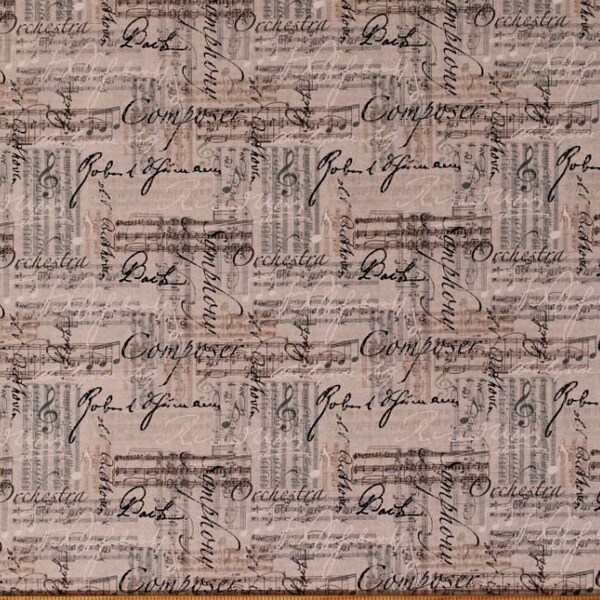 Music Note Fabric - Etsy