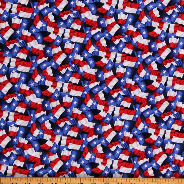 Texas Print Fabric - Etsy