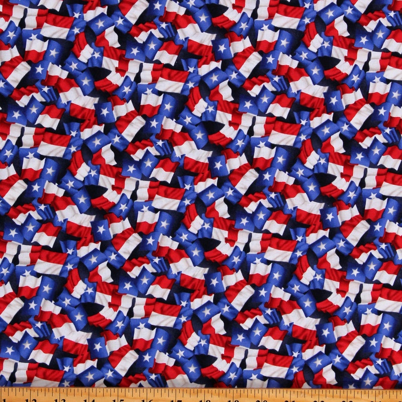 Texas Print Fabric - Etsy