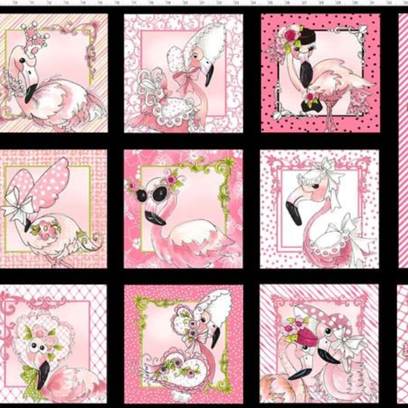 Flamingo Fabric - Etsy
