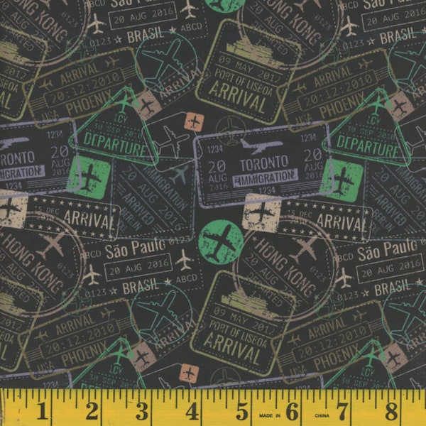 Travel Fabric - Etsy