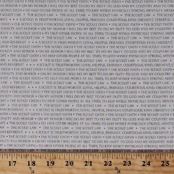 Boy Scout Fabric - Etsy